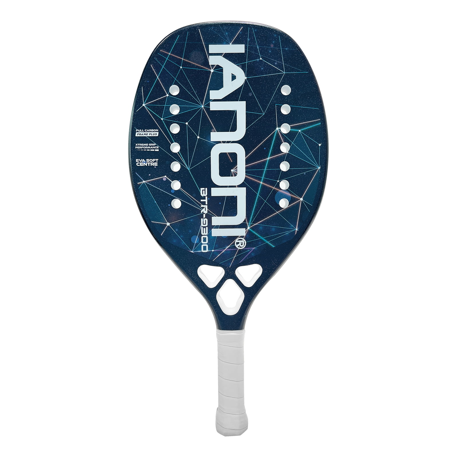 IANONI Beach Tennis Racket,Carbon Fiber Surface with EVA Memory Flex ...