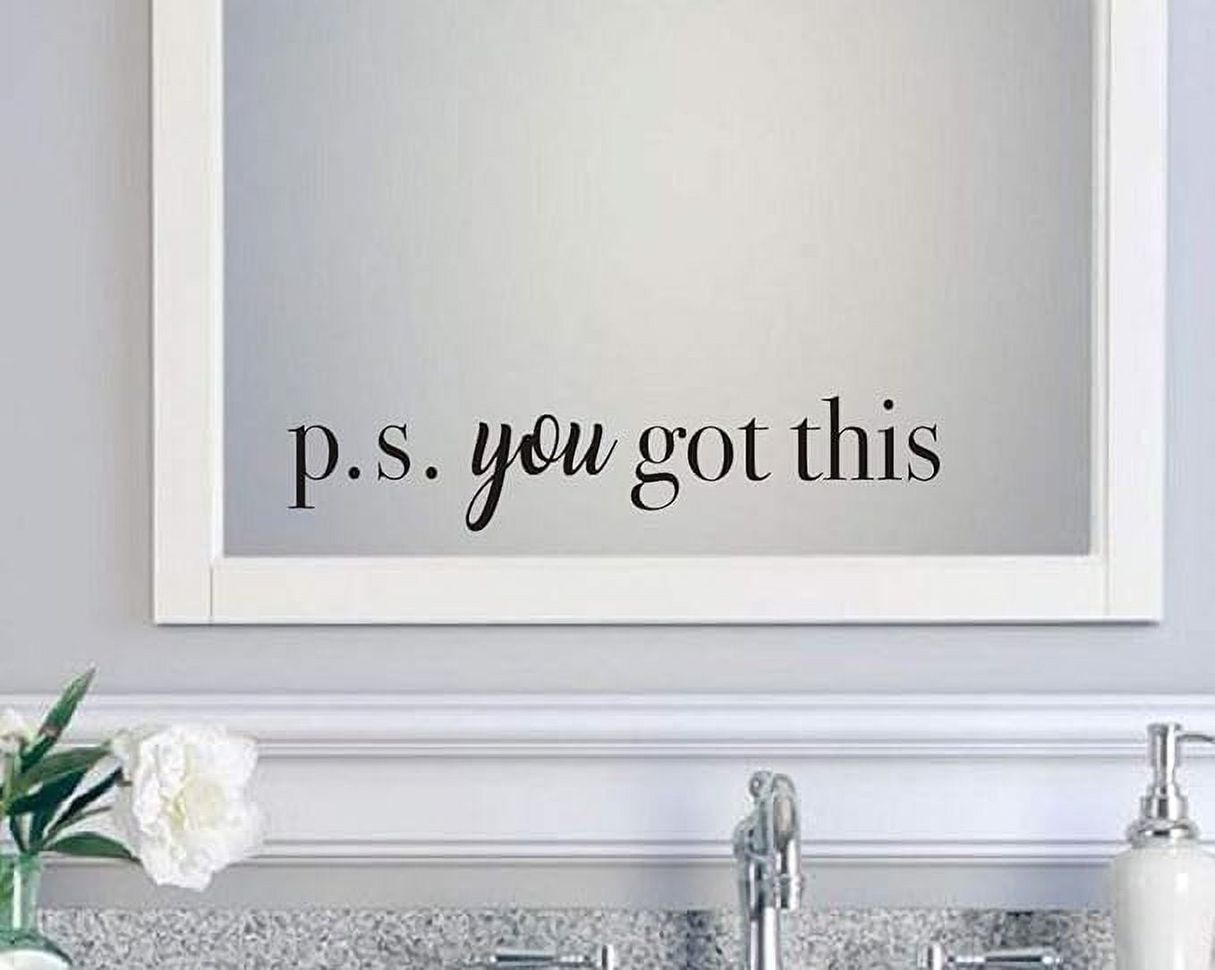 IARTTOP You Got This Wall Decal,Inspirational Quote Positive Attitude ...