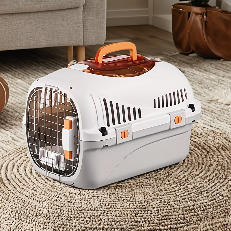 IATA-Approved Pet Flight Box - High-Strength Impact-Resistant Carrier ...