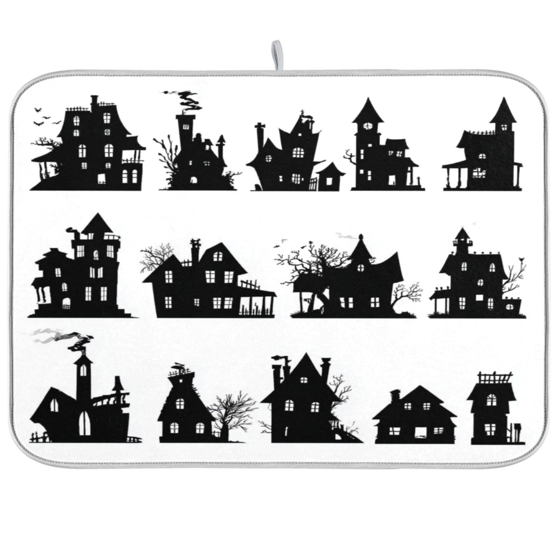 IAUYY 16 x 18 Inch Dish Drying Mat Dish Drying Mat Microfiber Kitchen Mats Large Counter ...