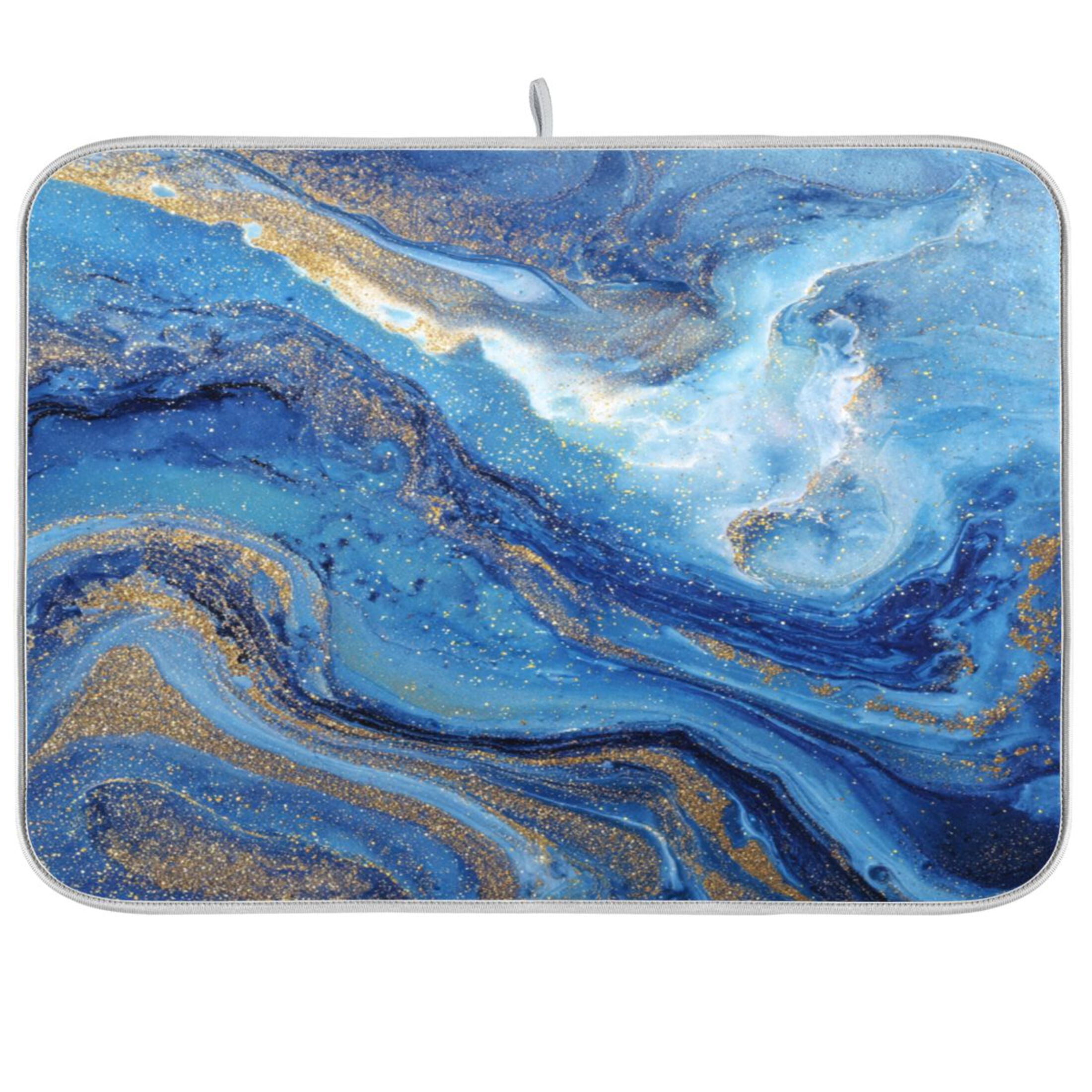 IAUYY 16 x 18 Inch Dish Drying Mat Dish Drying Mat Microfiber Kitchen ...