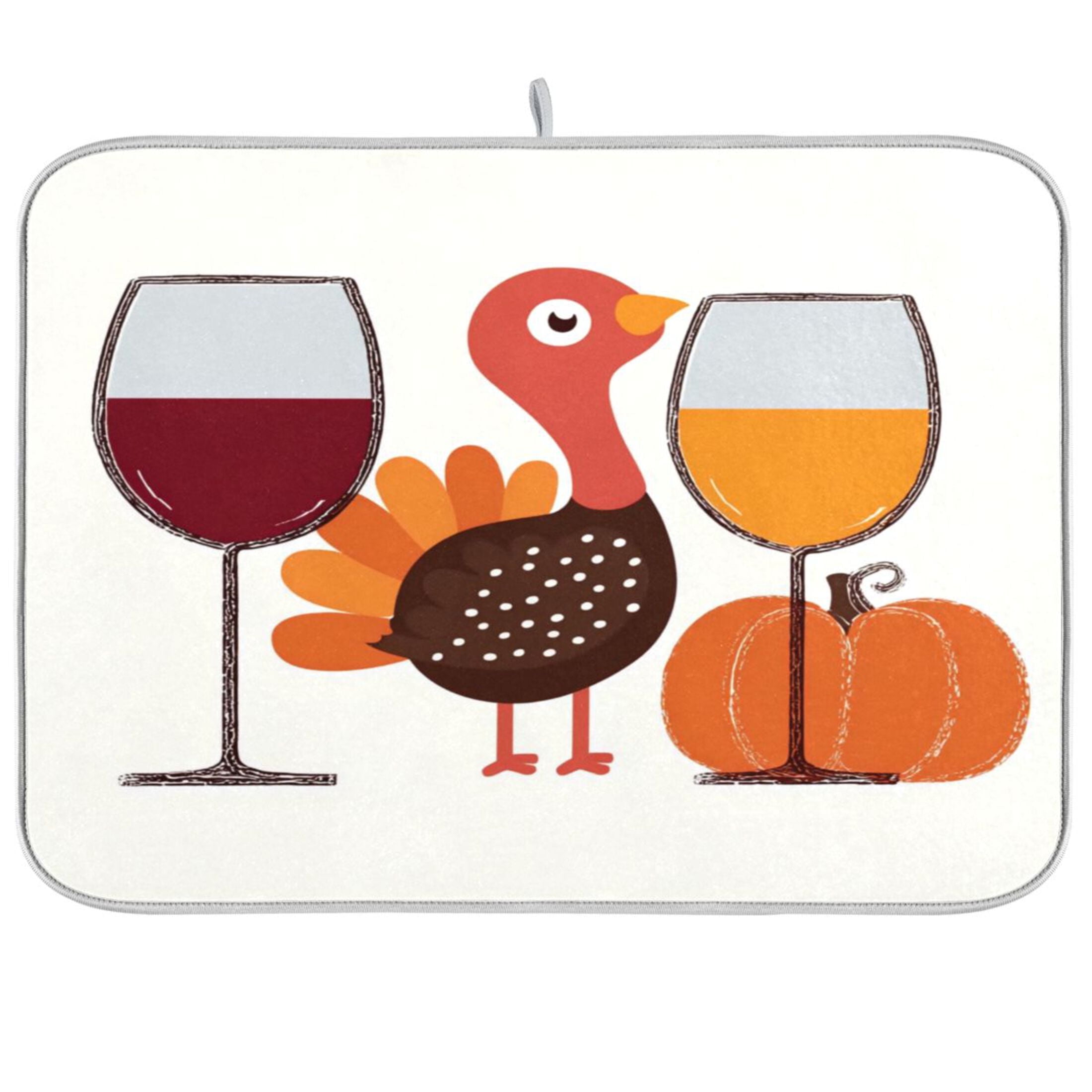 IAUYY Dish Drying Mat Dish Drying Mat Microfiber Kitchen Mats Large Counter Absorbent Dish Pad ...