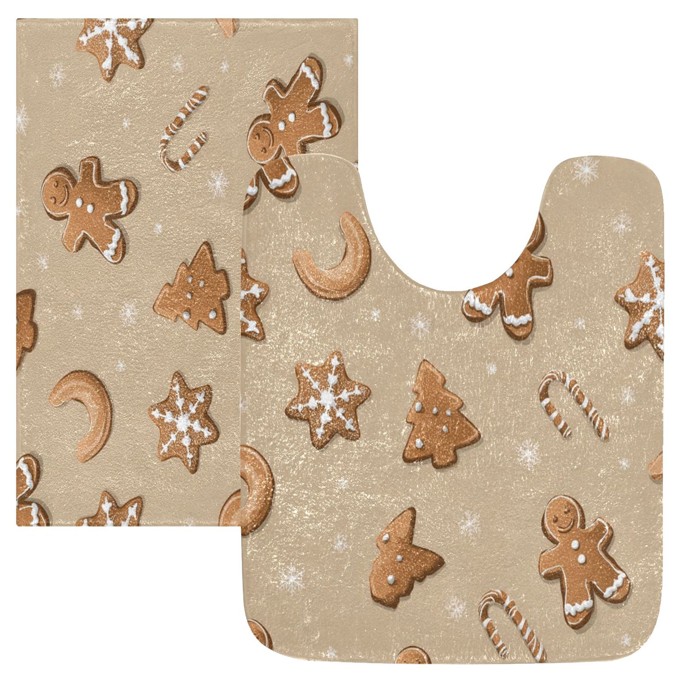 IAUYY 24x16 Inch Bath Mat Thick Soft Plush Shower Mat TPR Backing ...