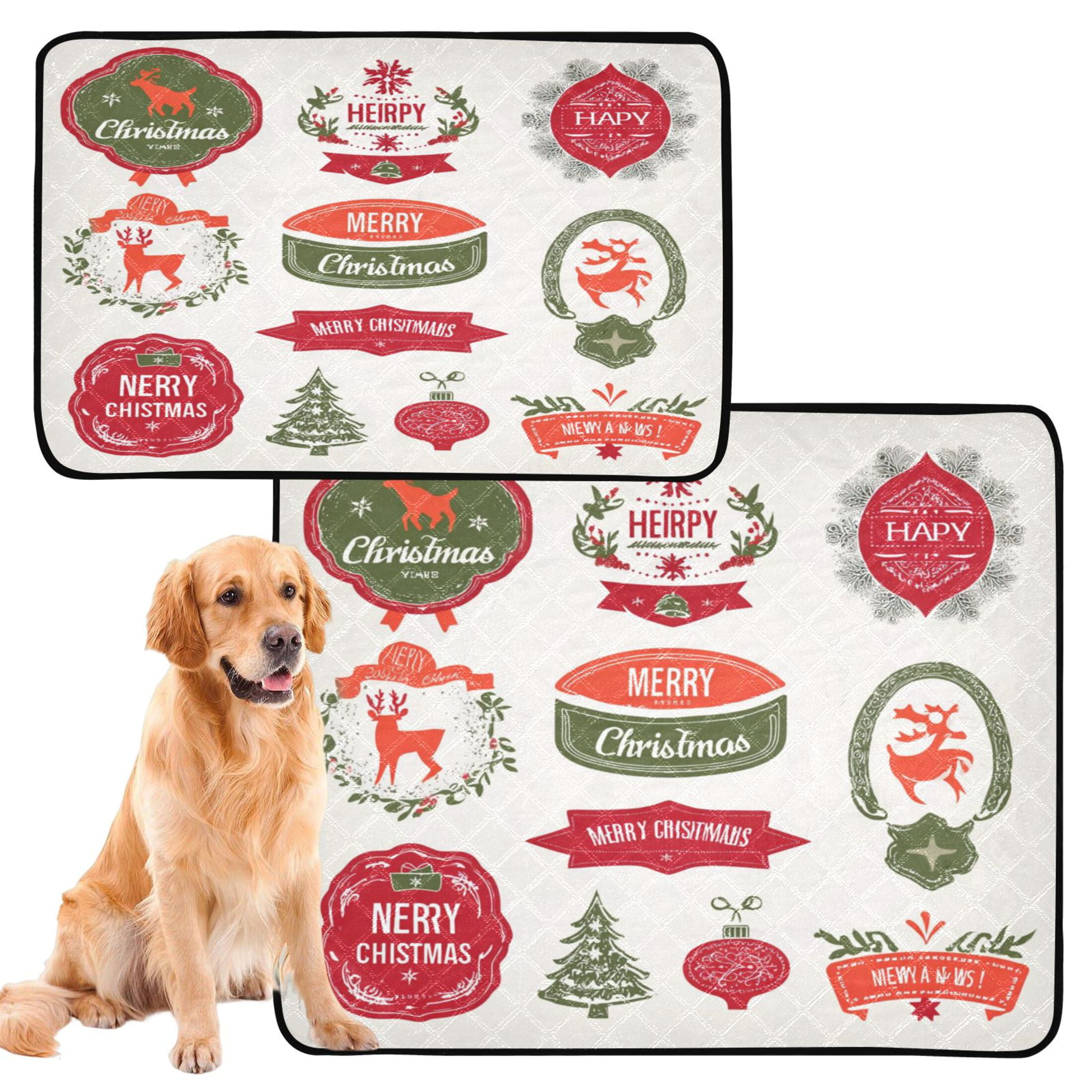 IAUYY Washable Pee Pads for Dogs Medium+Large Absorbent and Leak-Proof ...