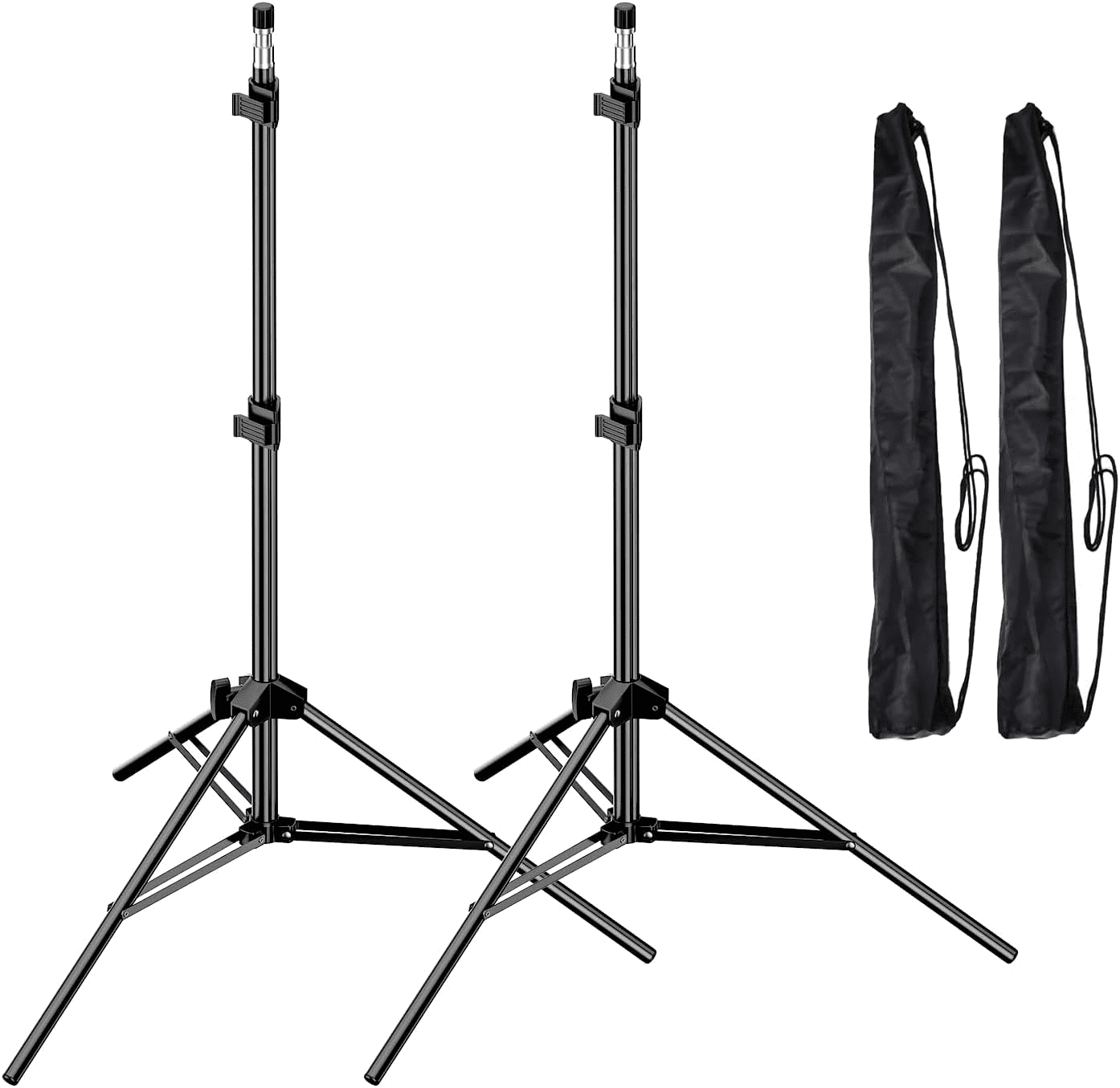 IAZ 7 ft Light Stand for Photography, Portable Photo Video Tripod Stand ...