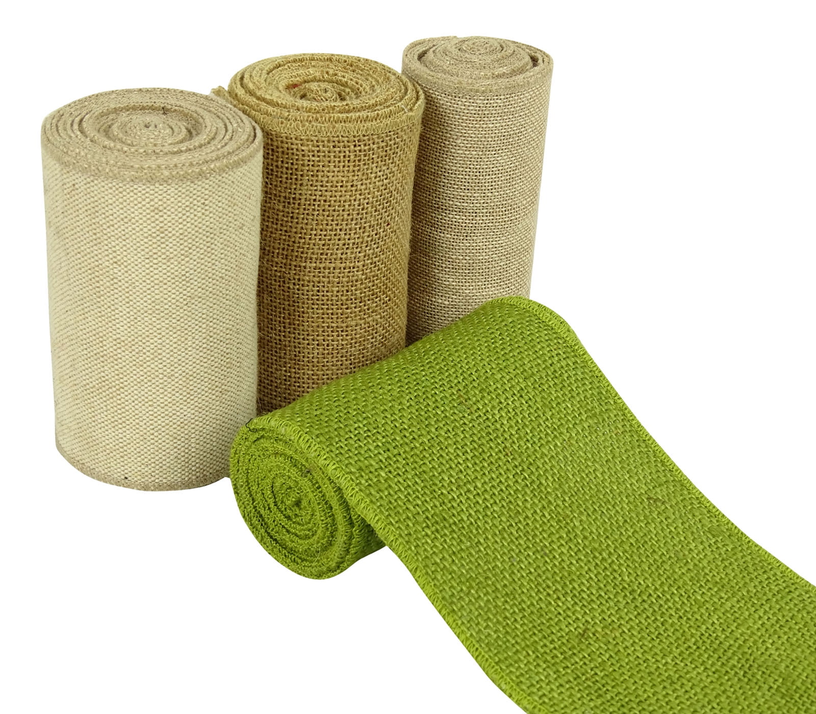 IBA Indianbeautifulart 40 Yard Roll Natural Burlap Fabric Trim Wedding ...