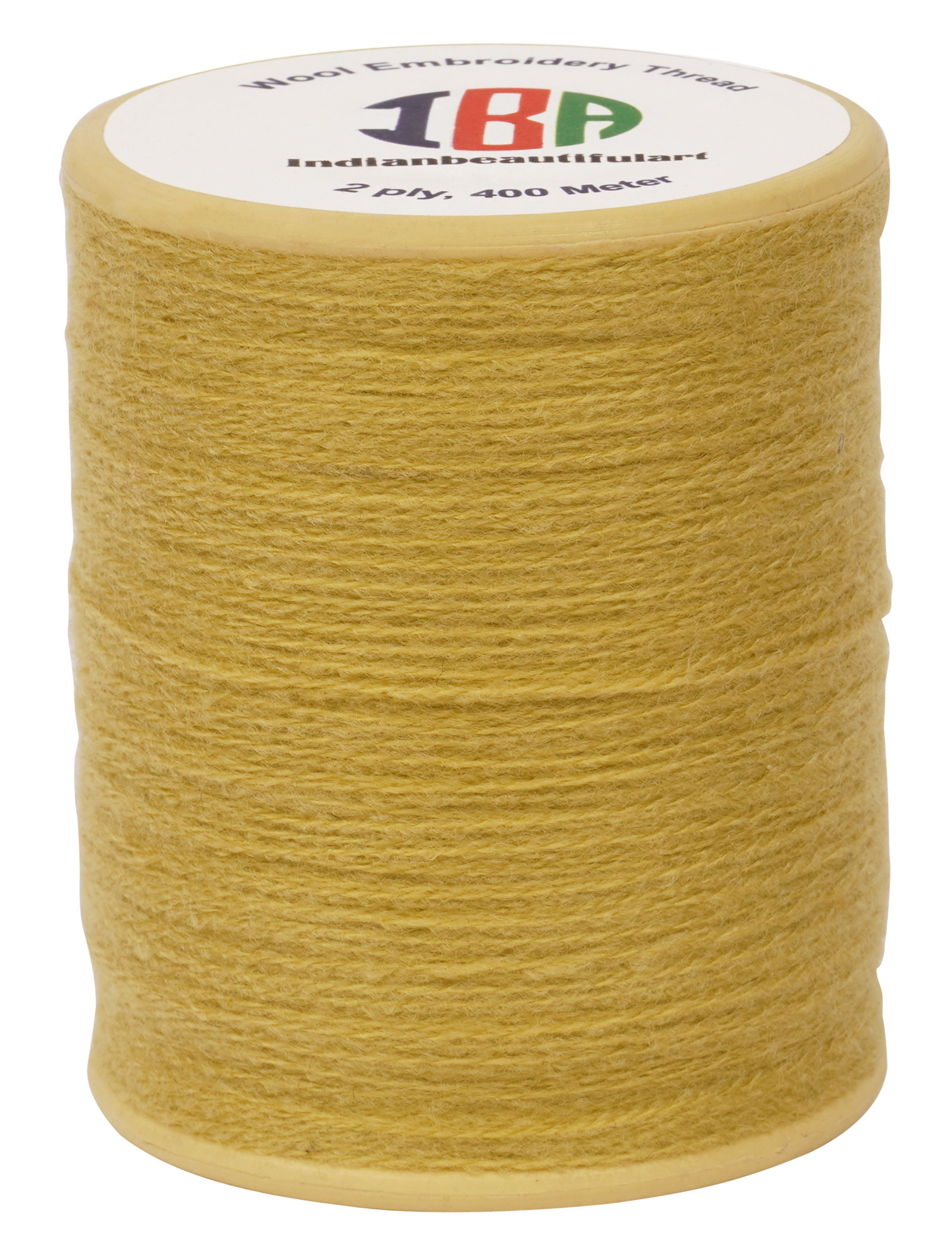 IBA Indianbeautifulart All Purpose Woolen ThreadYellowColor Friendship ...