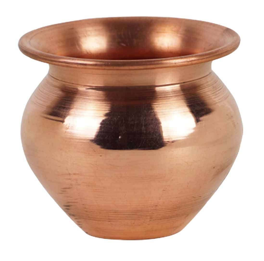 IBA Indianbeautifulart Copper Kalash, Handmade Indian Copper Kalash ...