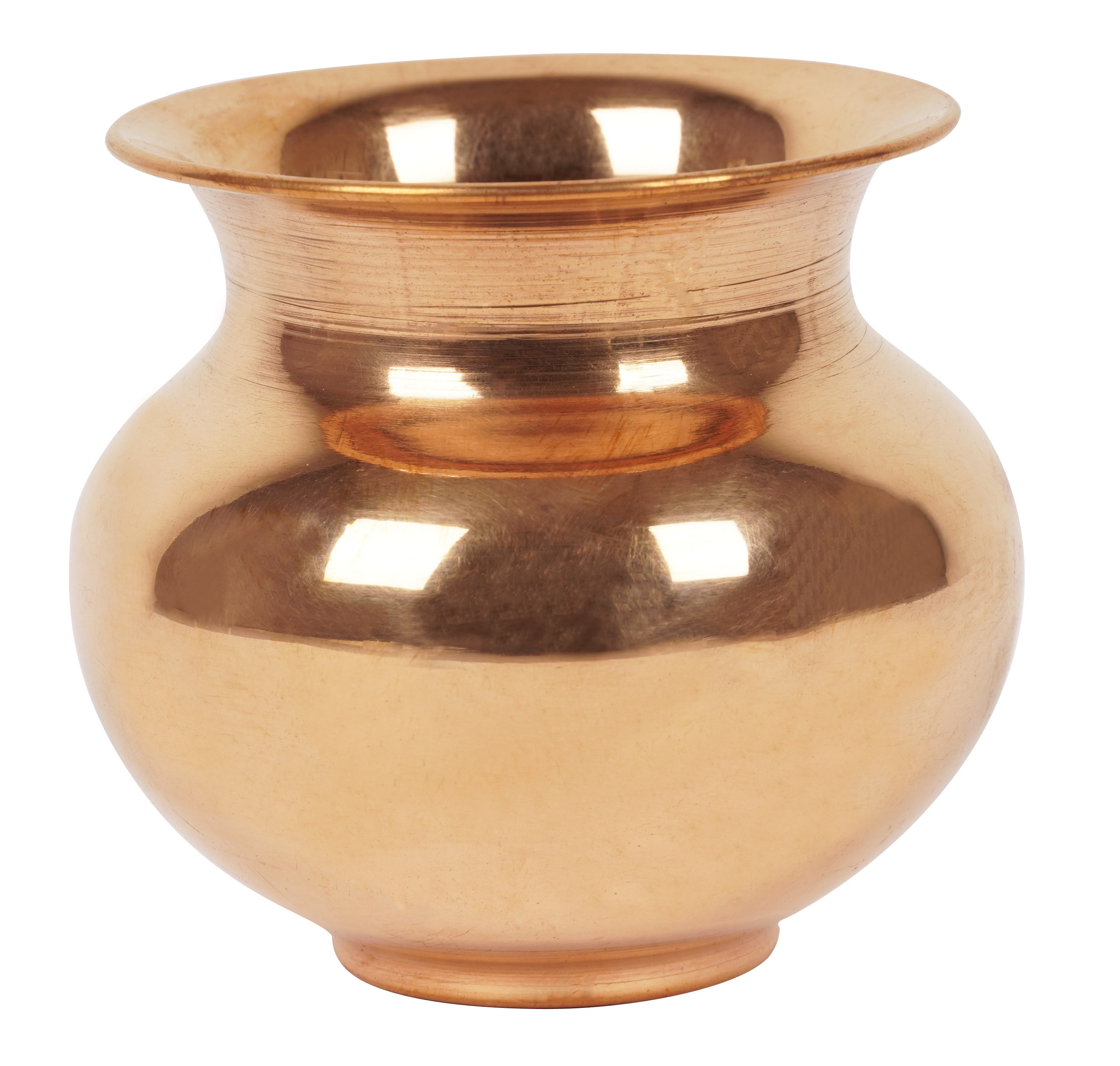 IBA Indianbeautifulart Indian Traditional Lota For Puja Handmade Copper ...