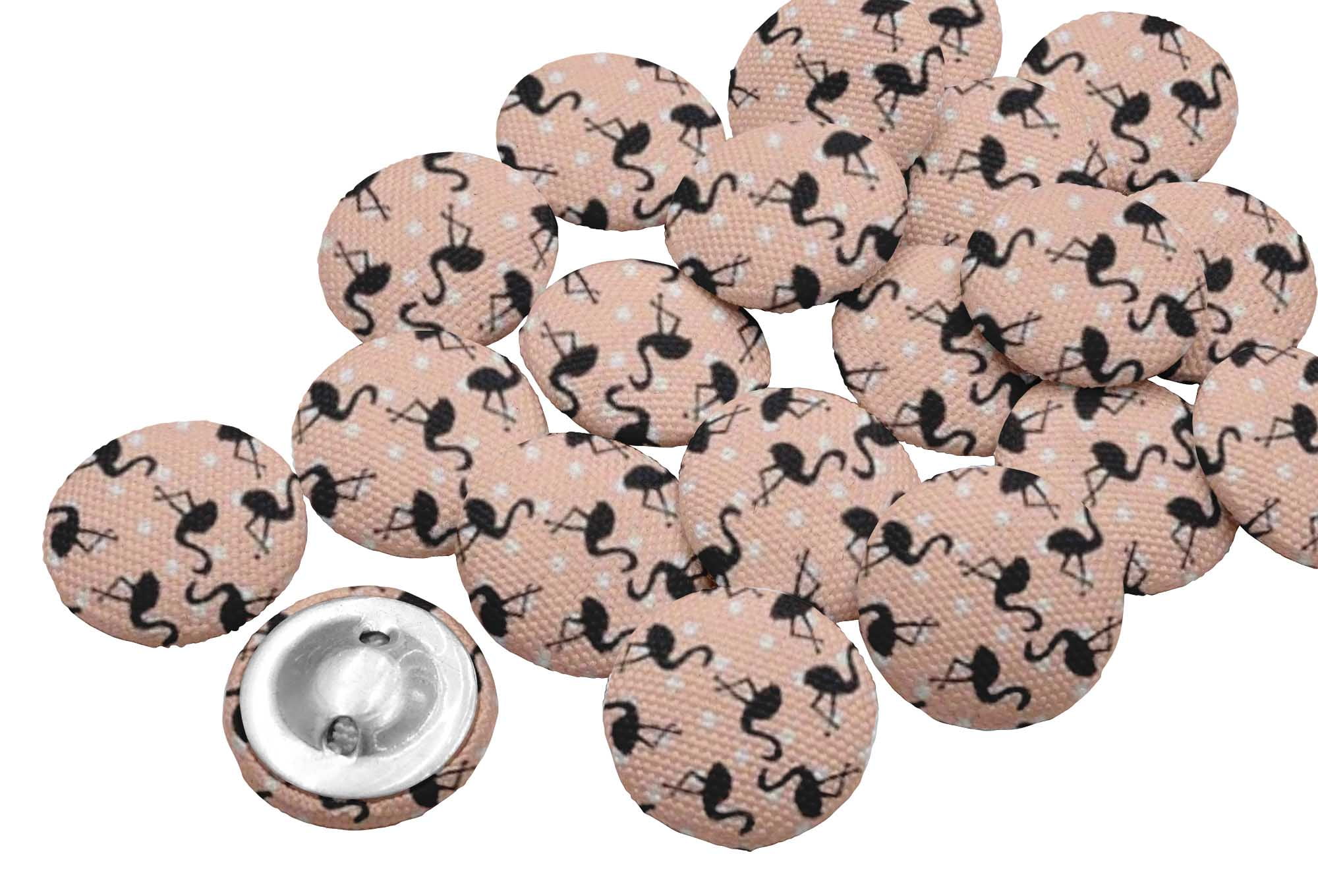 IBA Indianbeautifulart Pink 1 Inch Buttons For Sewing Fancy Buttons For ...