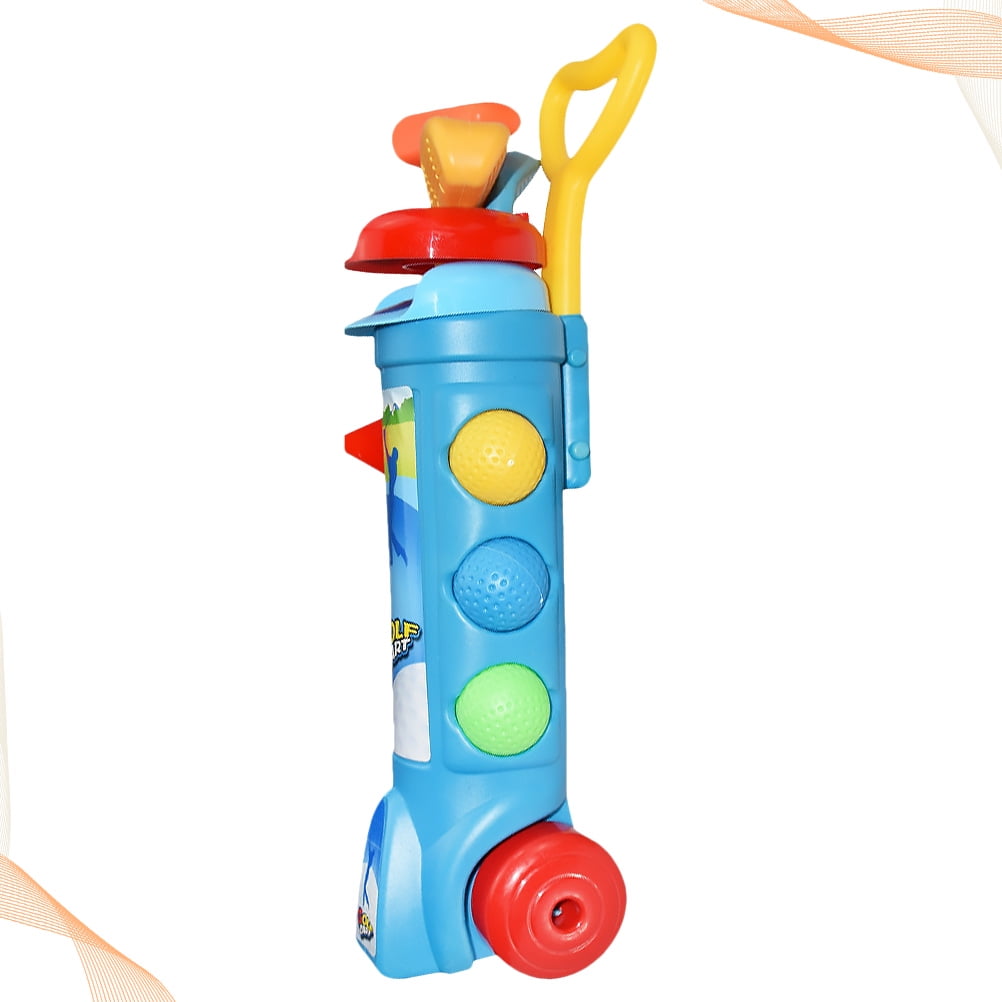 IBASETOY 1 Set Mini Golf Practice Set with Lightweight Clubs and Balls ...