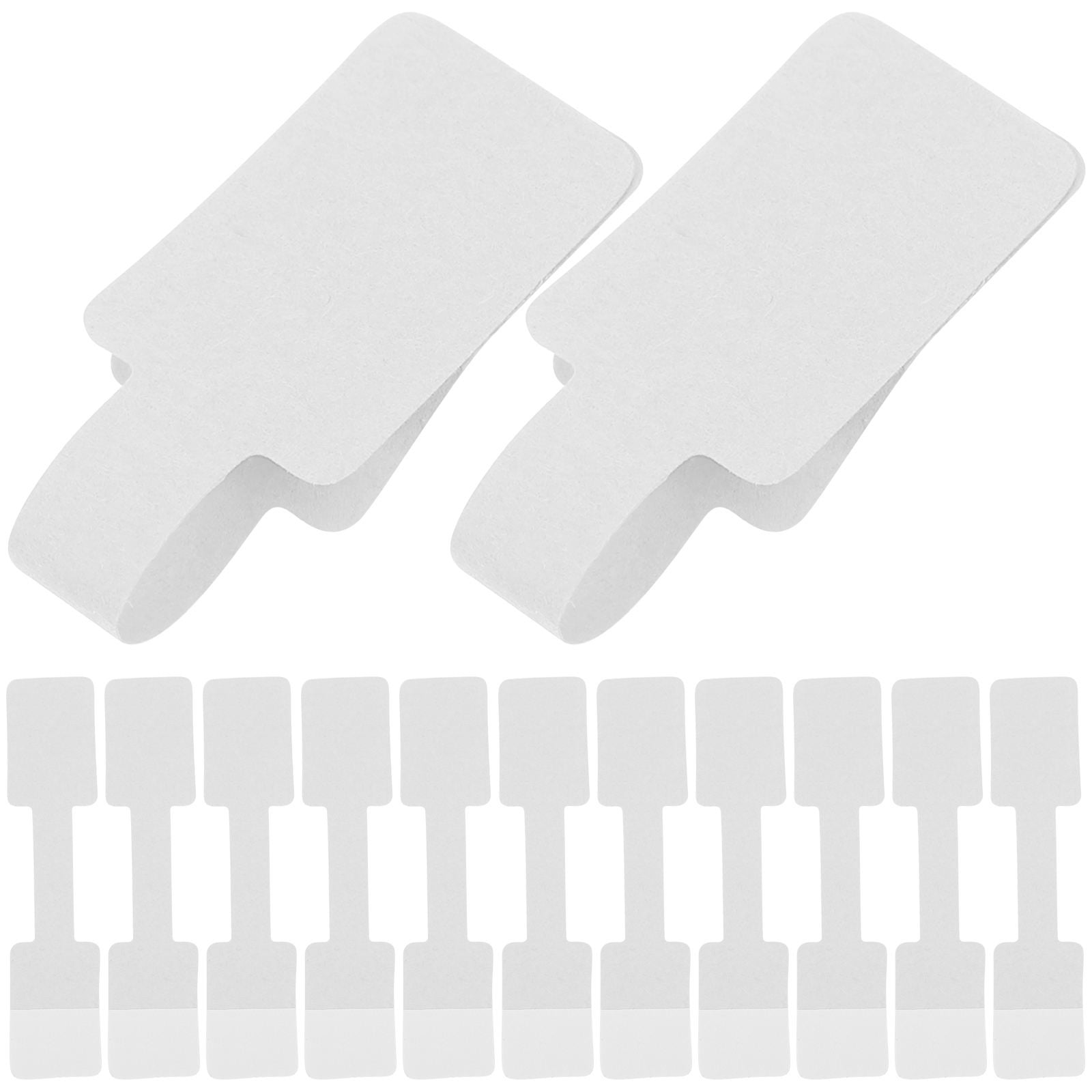IBASETOY 100 Pcs Price Label For Handwriting White Paper Labeling Tags ...