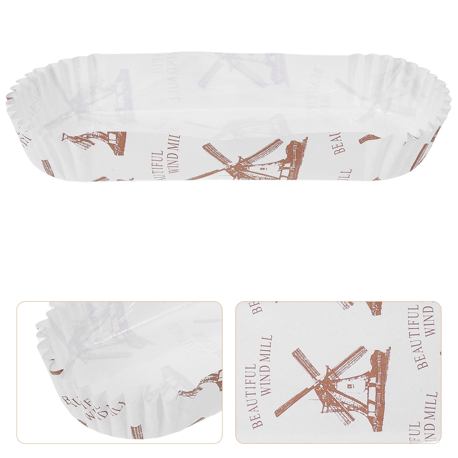 IBASETOY 100pcs Hot Dog Holders Grease Paper Hot Dog Trays With Designs ...