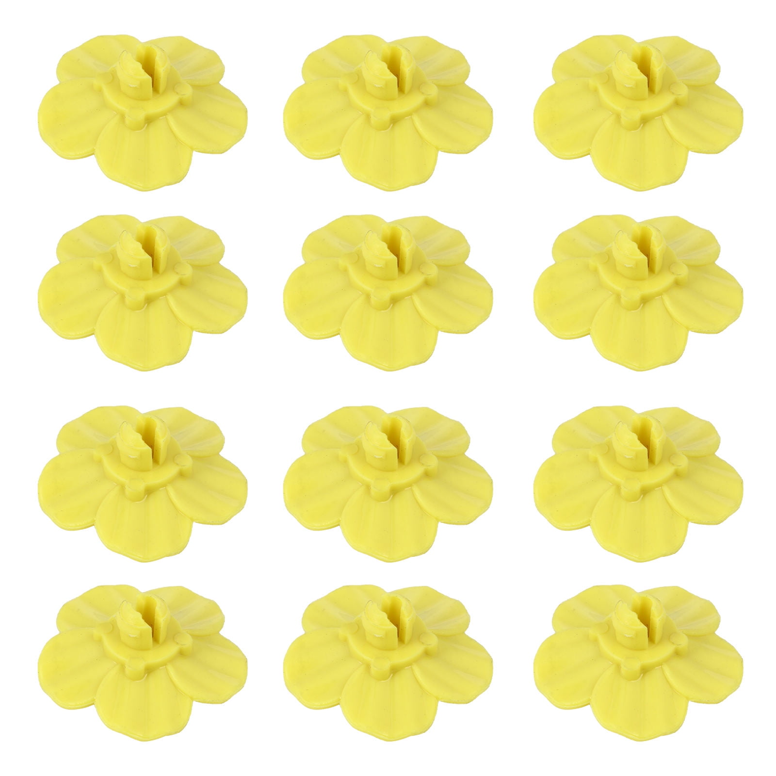 IBASETOY 12Set Plastic Hummingbird Feeder Flower Inserts Attract ...