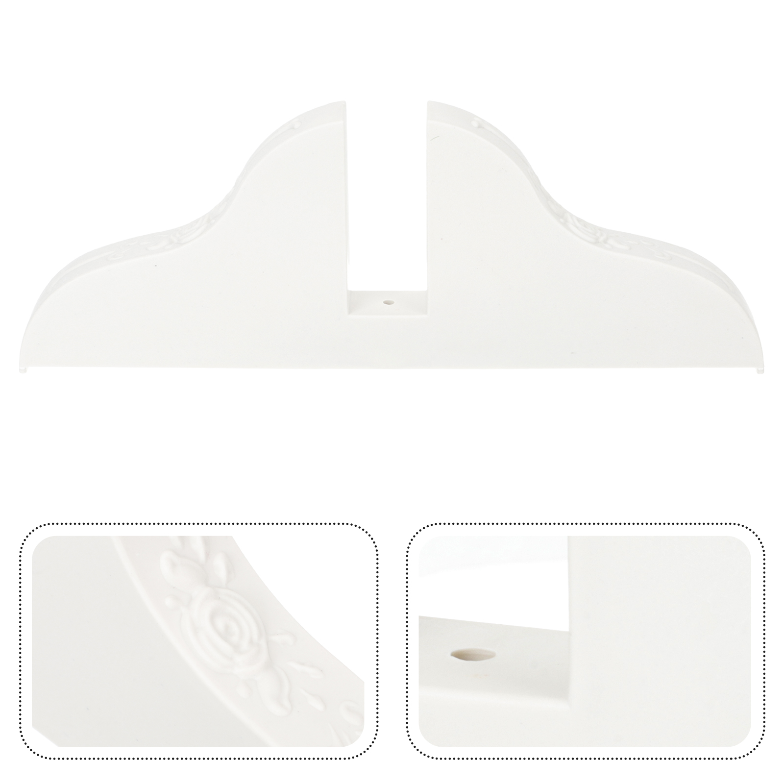 IBASETOY 1Pack Room Partition Support Bases with White Color for Space ...