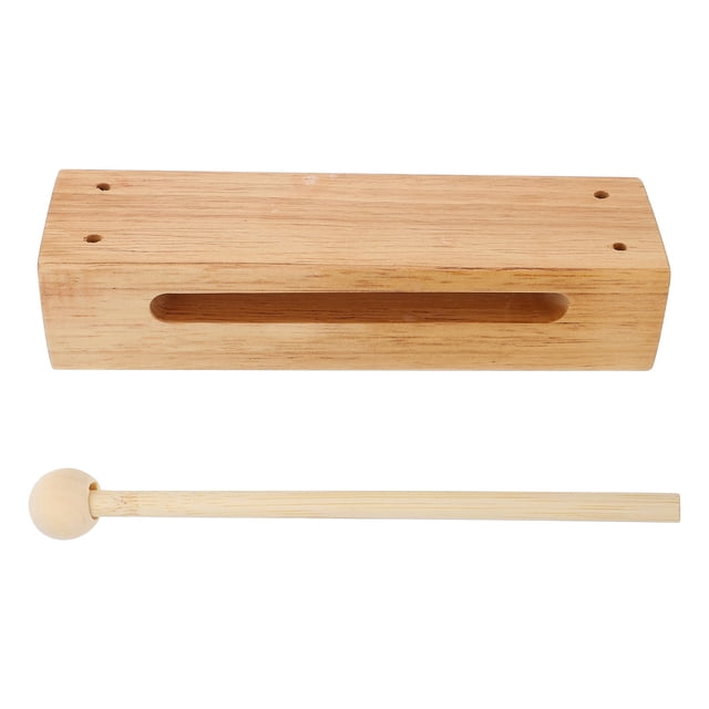 IBASETOY 1Pack Wood Percussion Instrument Wood Sound Clapper Light ...