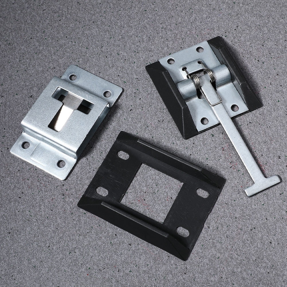 IBASETOY 2 Sets Enclosed Trailer Door Latch Metal Security for Truck ...
