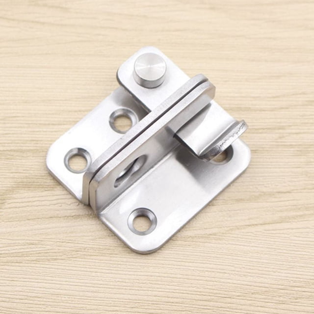 IBASETOY 2 Sets Stainless Steel Slide Bolt Lock Locking Mechanism ...