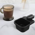 IBASETOY 2Pcs Clip on Trash Can for Desk Rotatable Black Small Waste ...