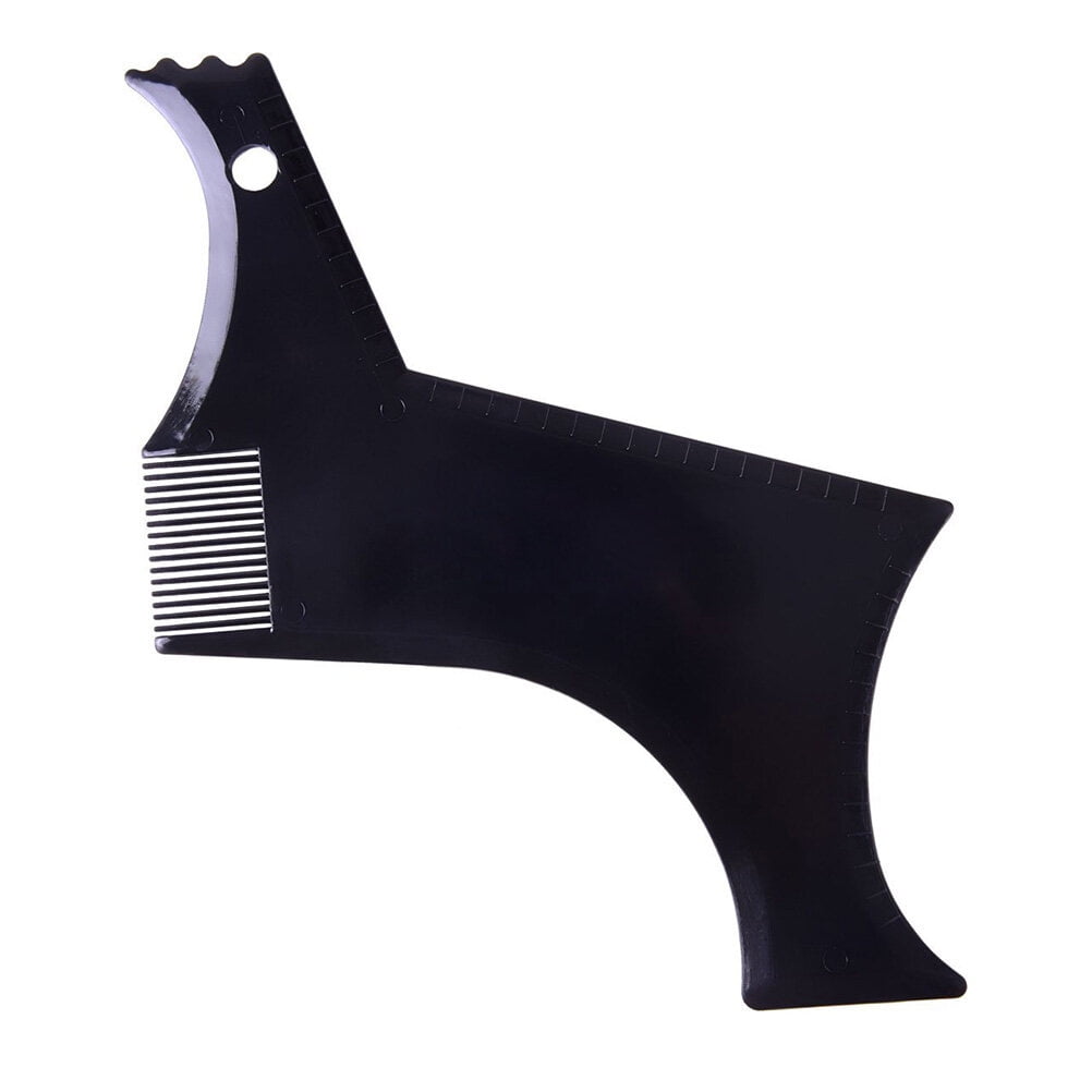 IBASETOY 2Pcs Beard Guide Shaping Tool for Men Square Combs and Rulers ...