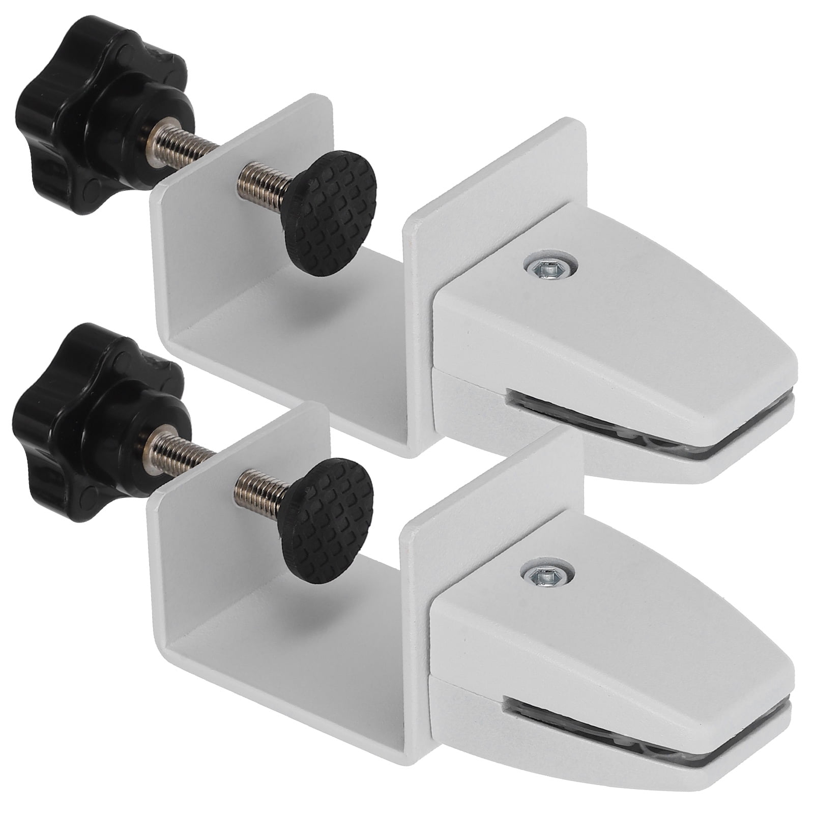 IBASETOY 2Pcs L Shaped Screen Partition Clip for Office Partition Clip ...