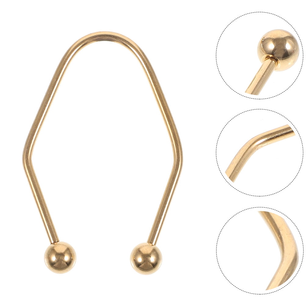 IBASETOY 2Set Face Dimples Shaper Golden Stainless Steel Oval Shape for ...