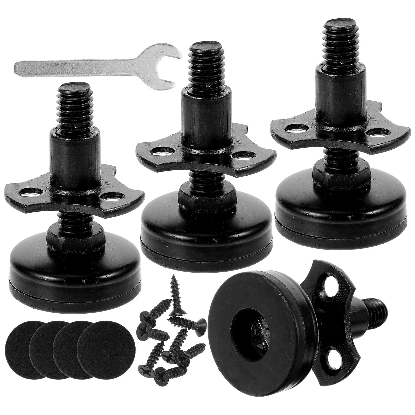 IBASETOY 4pcs Metal Cabinet Leveler For Home Use With Adjustable Height ...
