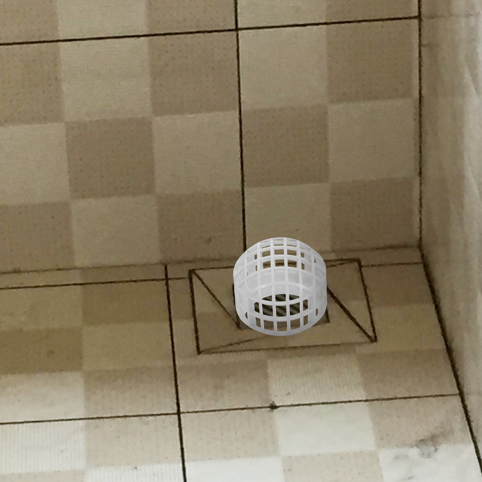 IBASETOY Beige PVC Gutter Guards for Daily Use Innovative Drain Cover ...