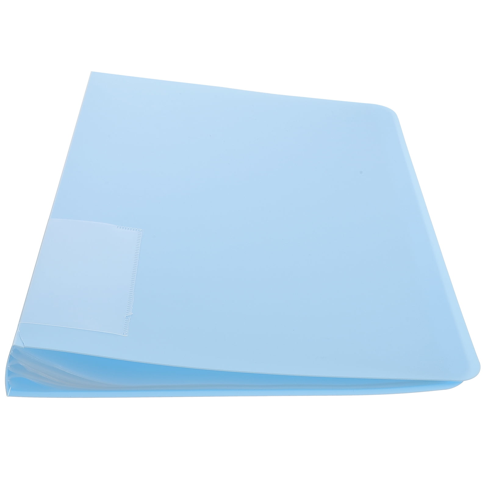 IBASETOY Expandable Folders for Documents Blue Plastic Document ...