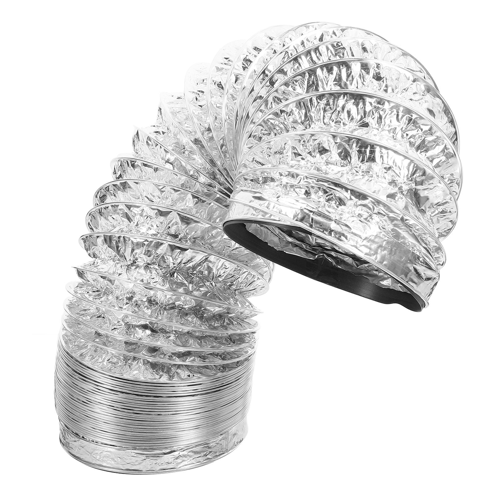 IBASETOY Flexible Aluminum Foil Duct Vent Hose Aluminum Foil ...