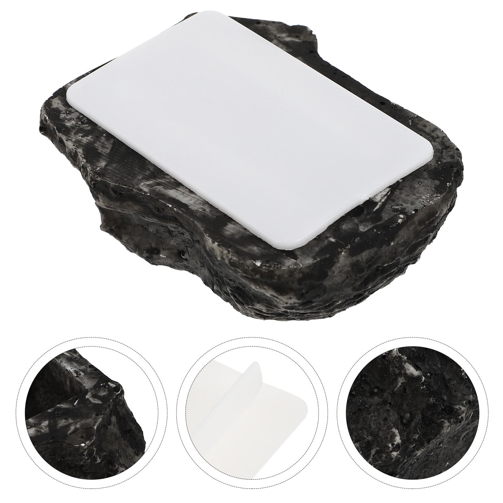 IBASETOY Hidden Storage Key Hider Garden Hidden Key Storage Resin 1Pack ...