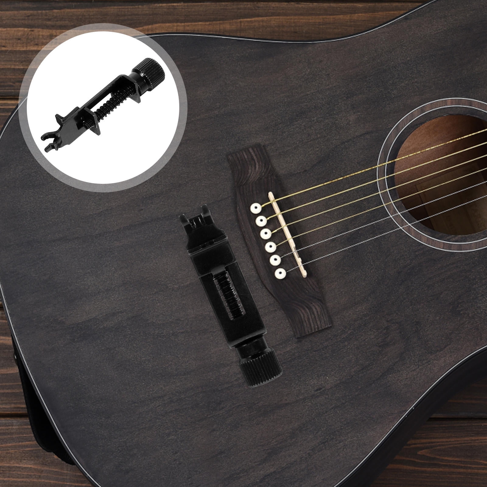 IBASETOY Metal Guitar Bridge Intonation Adjuster Reliable Tool for ...