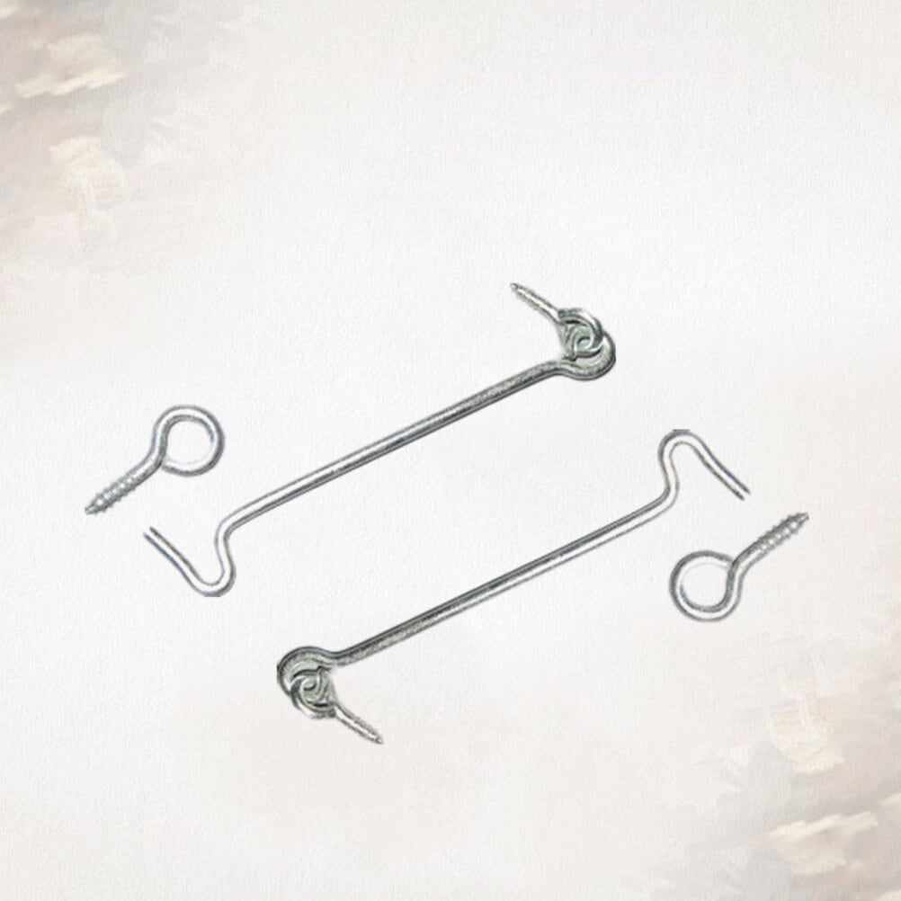 IBASETOY Heavy Duty Window Hook Latch Weather Resistant Window Brace ...