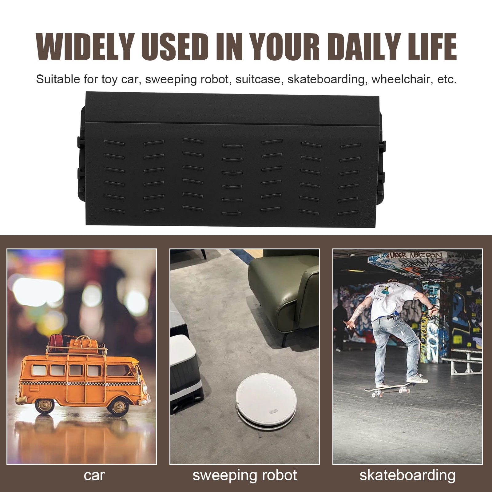 IBASETOY Multi Size Rubber Ramps 0.8 Rise Wheelchair Access Ramp Simple ...