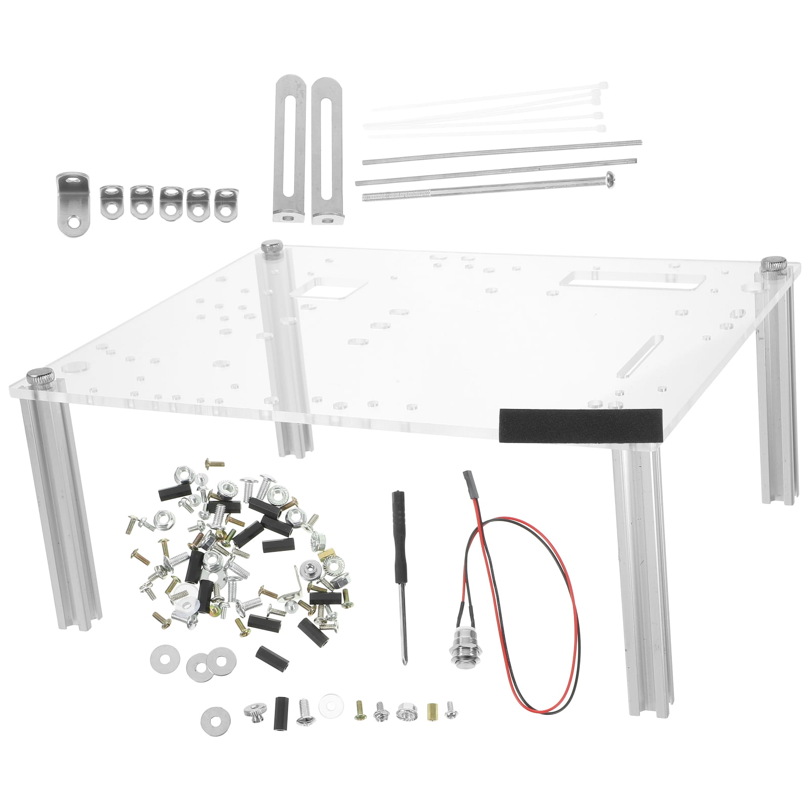 IBASETOY Open Air Computer Case,1 Set Open Air Computer Case Open Frame ...