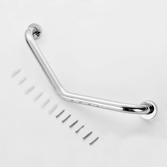IBASETOY High Strength Stainless Steel Bathroom Armrest with Anti Slide ...