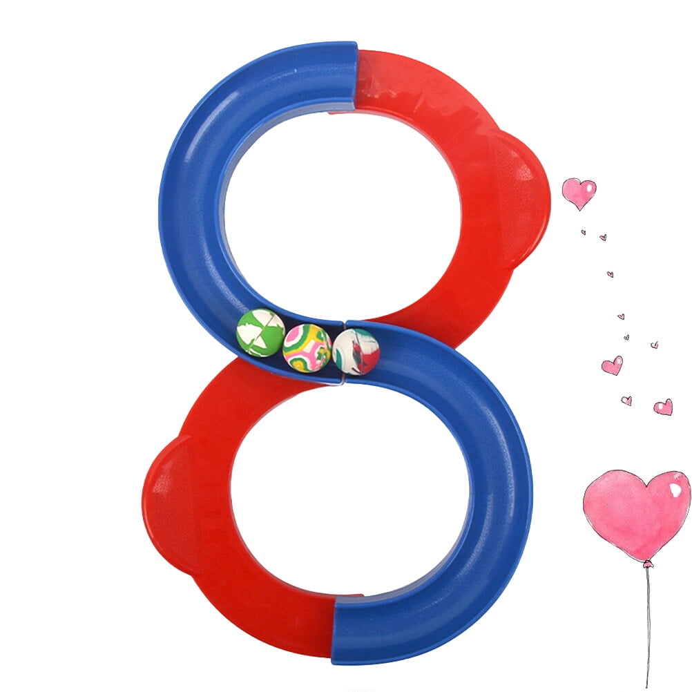 IBASETOY Trackball Game Set Track Set Plastic Mixed Color for ...