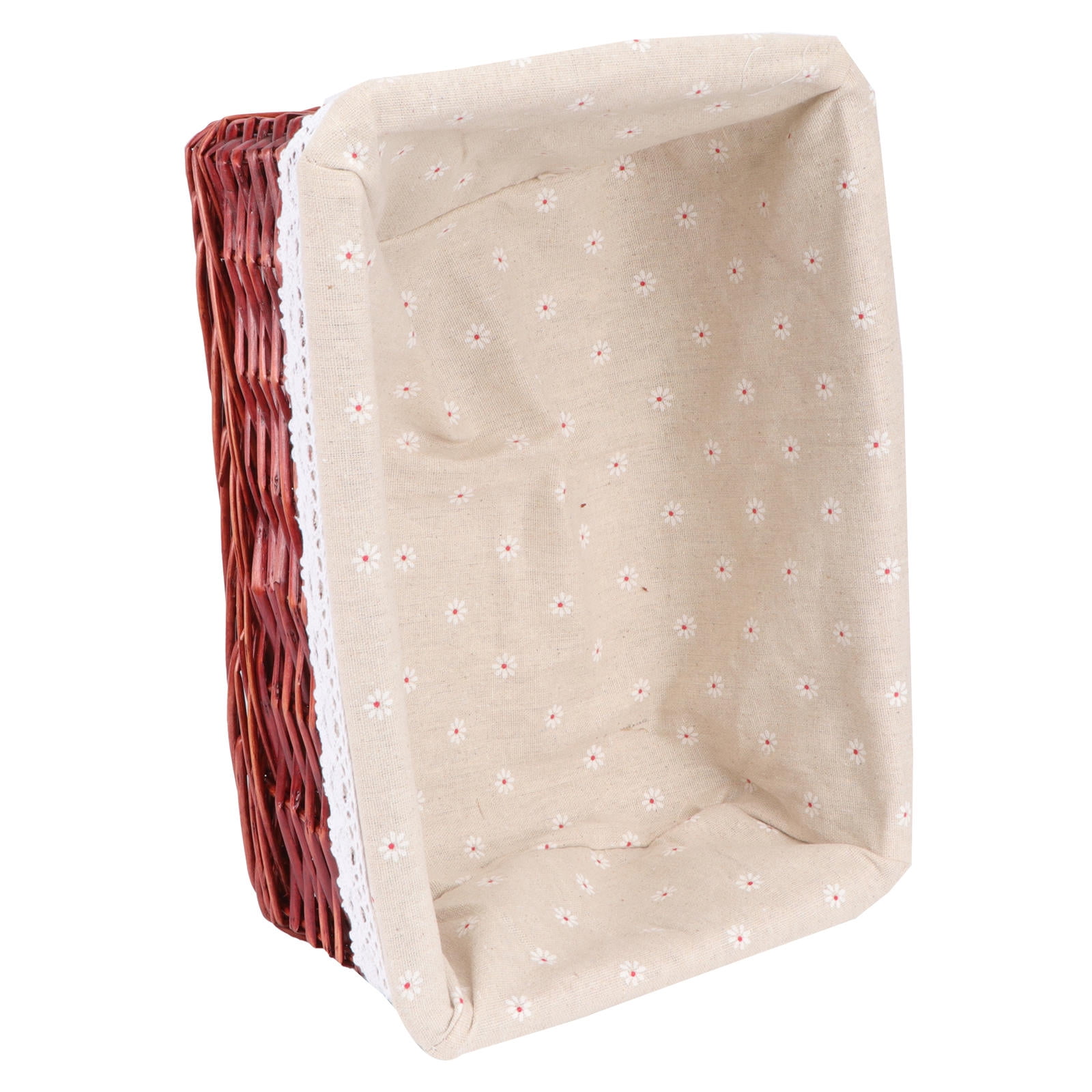 IBASETOY Washing Basket Wicker Sorting Basket Brown Fabric for Clothes ...
