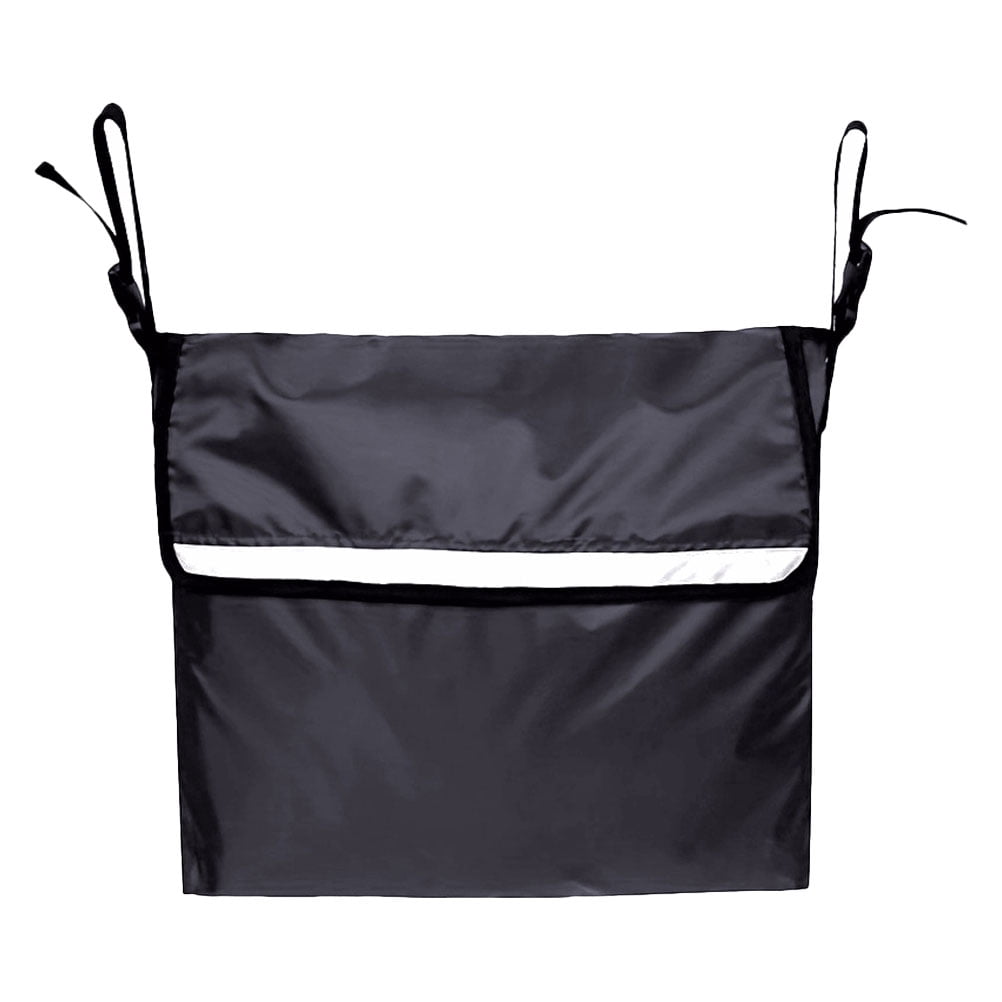 IBASETOY Waterproof Wheelchair Storage Pouch Black Polyester 1Pack For ...
