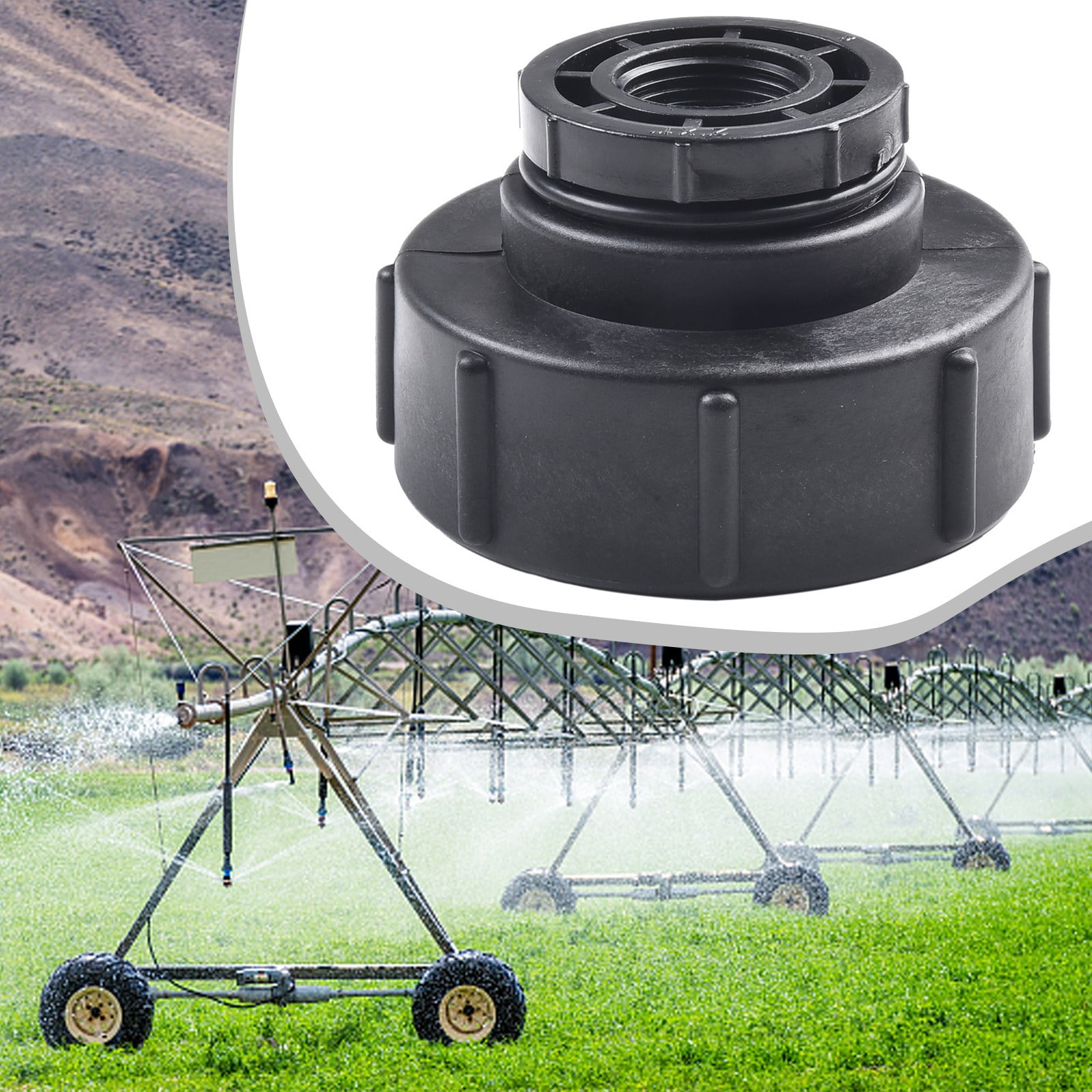 IBC Container Adapter S100x8 Reduction Coarse Internal Thread For Water ...