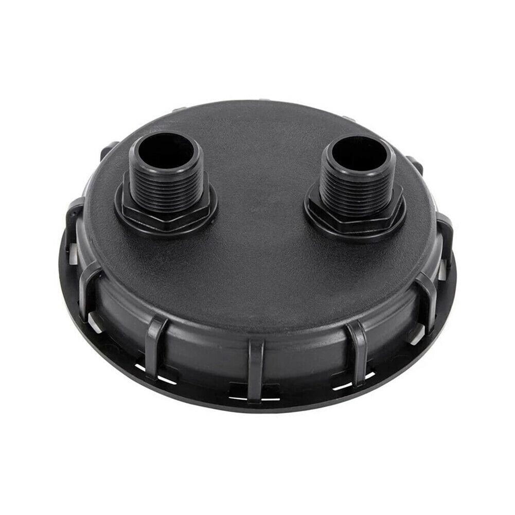 IBC Container Lid DN 150 1/2/3 compartment 1Inch external thread inlet ...