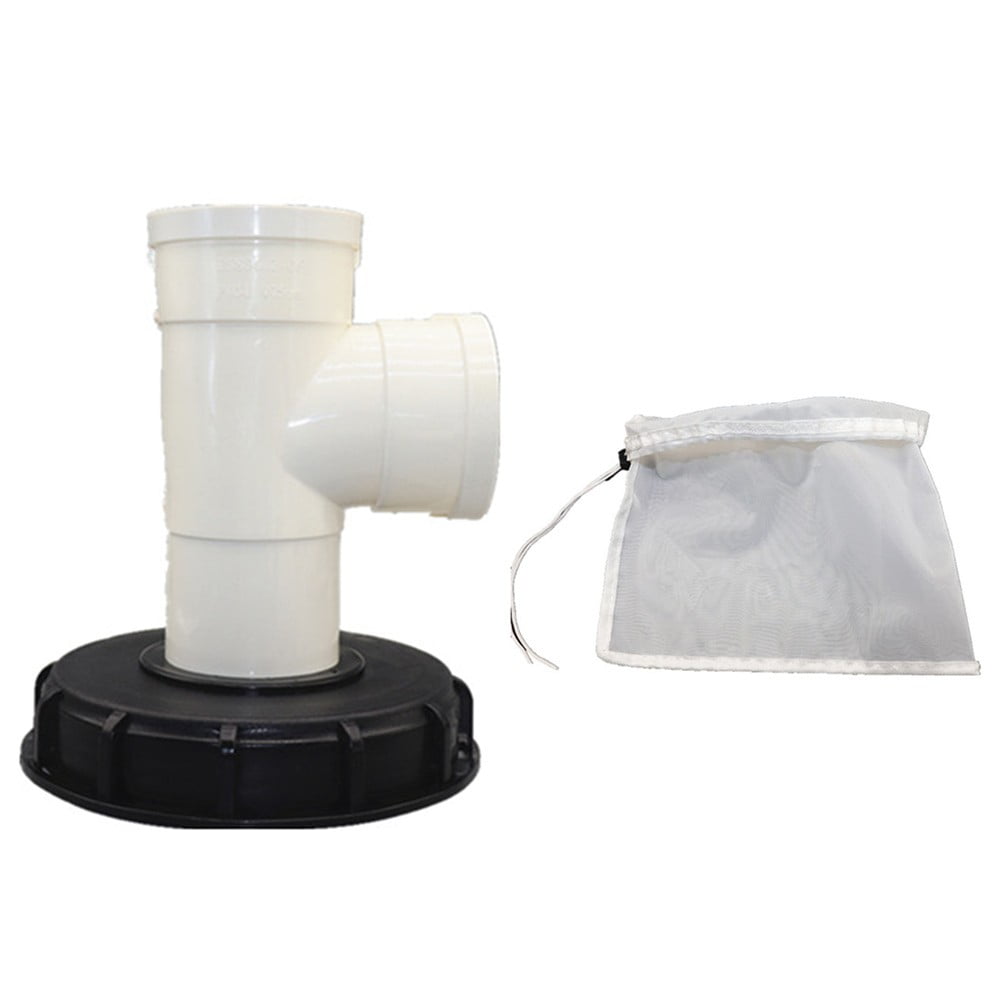 Ibc Cover Filter Tee Pipe Rainwater Water Collection Tank Dn150 Large ...