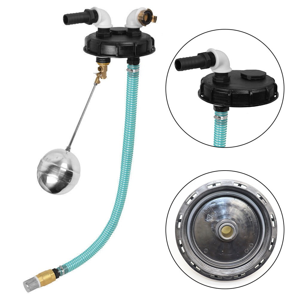 IBC Lid DN 150 with Overfill Protection & Pump Connection for Rainwater ...