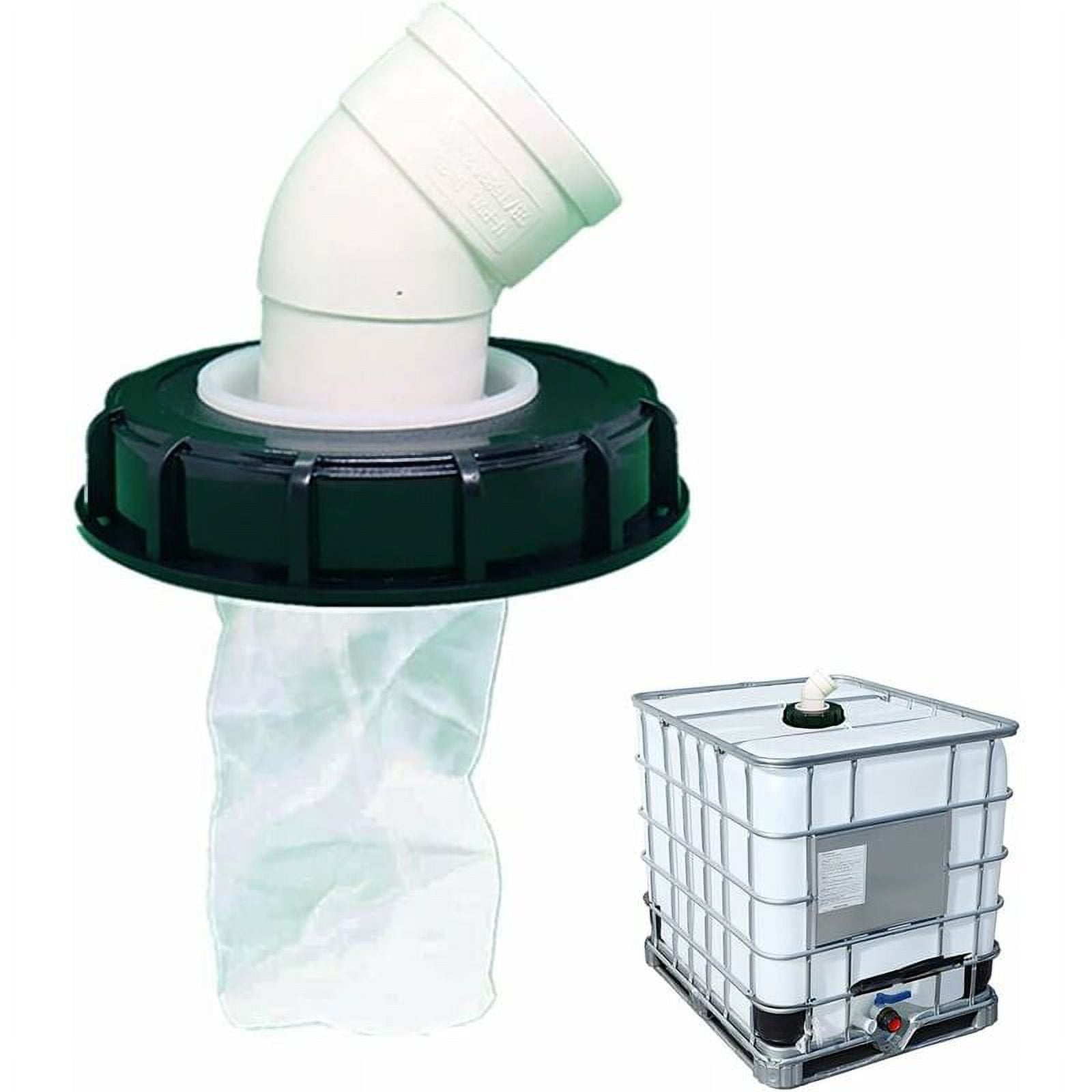 IBC Lid With Gasket, Chemical Industry Grade Nylon Net Filter For Rain ...