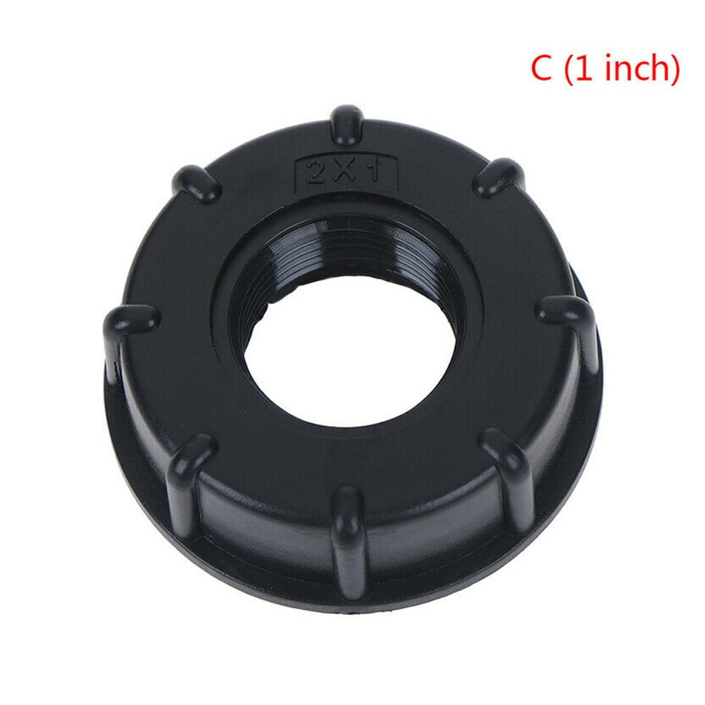 IBC Tank Adapter Rough Thread Cap Tap Water Ton Bucket Fittings Plastic ...