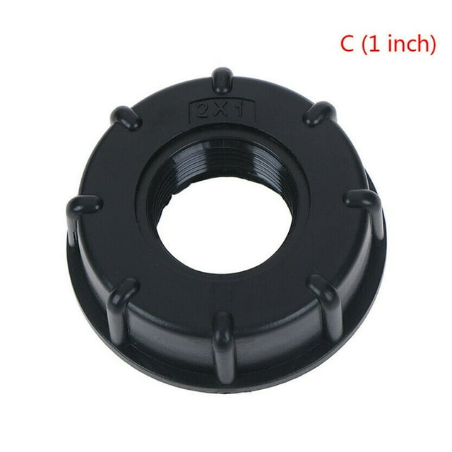 IBC Tank Adapter Rough Thread Cap Tap Water Ton Bucket Fittings Plastic ...