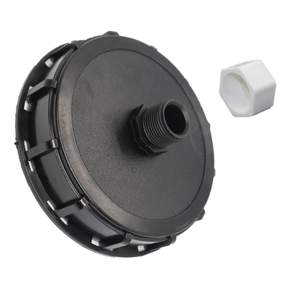 IBC Tank Tap Adapter Plastic Outlet Plug Lid Cap With DN150 1 Inch Male ...