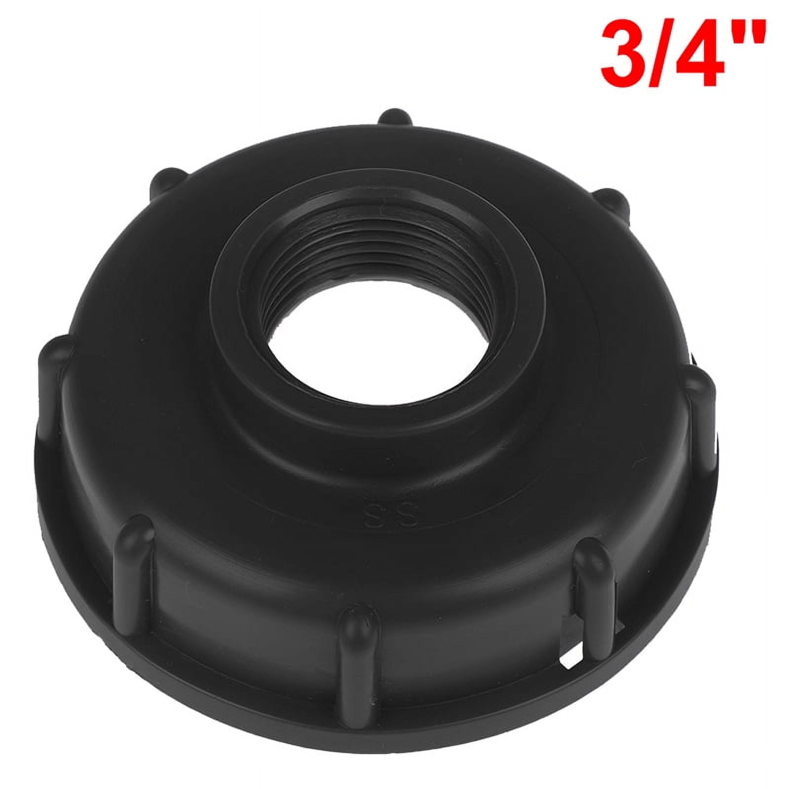 IBC Tank fittings S60X6 Coarse Threaded Cap to 1/2" 3/4" 1" Adaptor ...