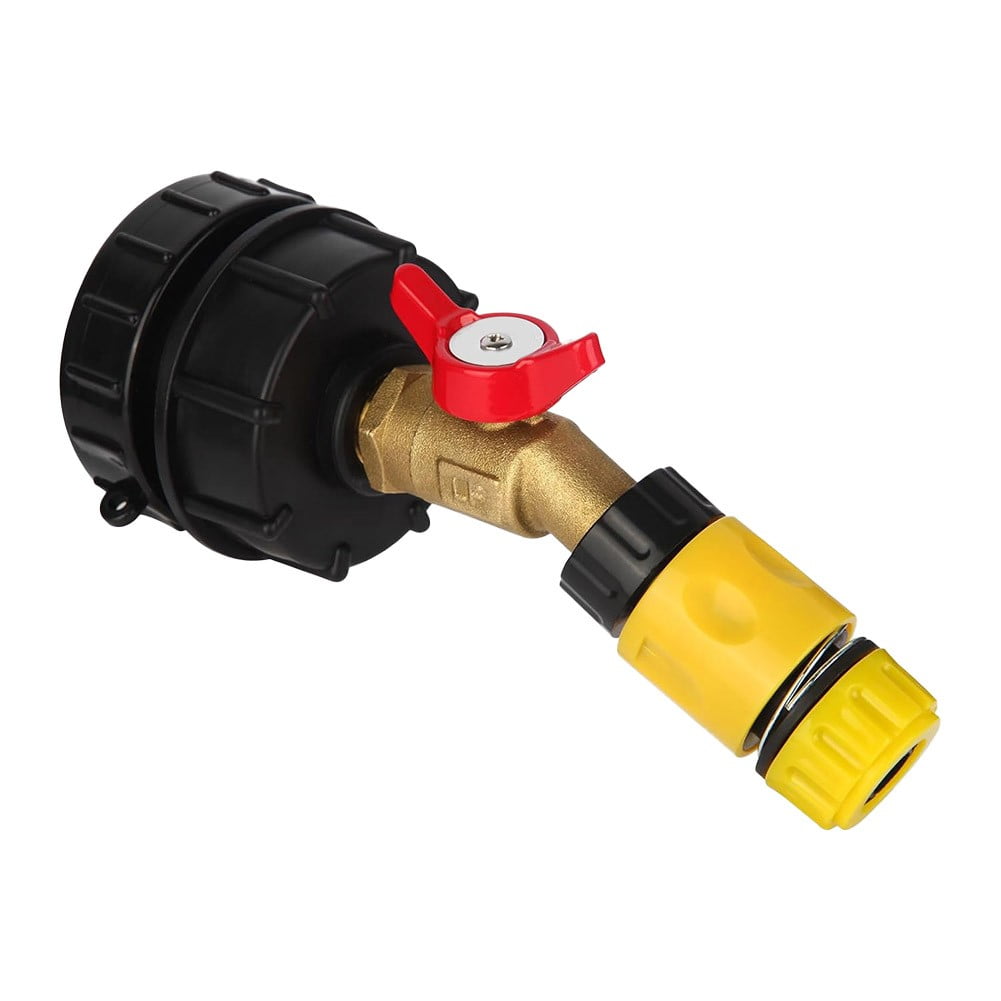 IBC Tote Adapter Set: 3-in-1 Brass & Polyethylene for Leak-Free Garden ...