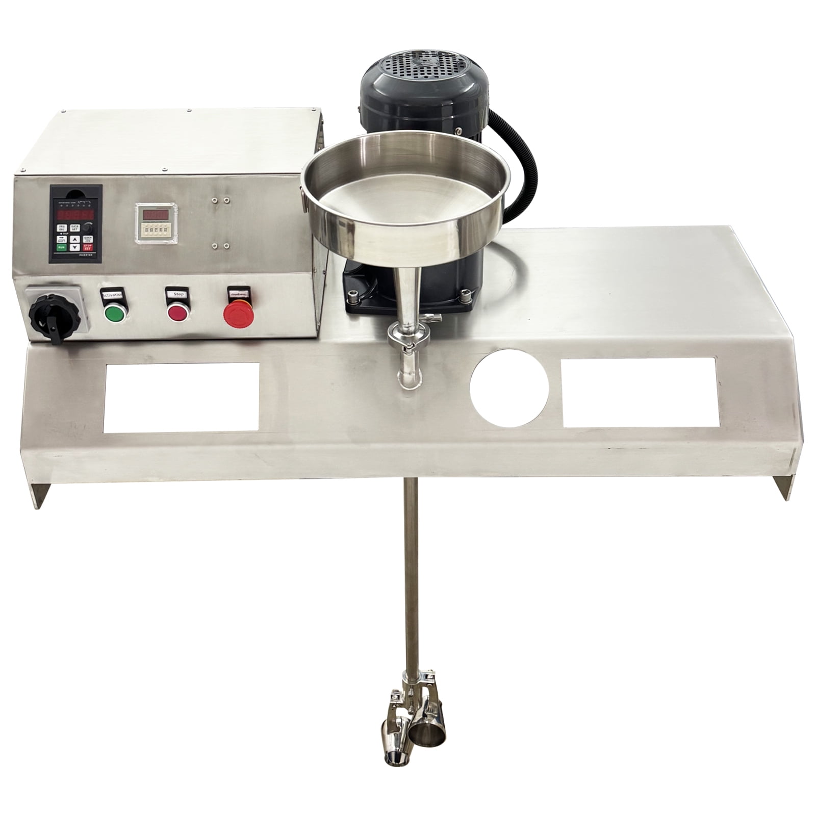IBC Tote Mixer Electric Agitator 110V 1000L 0-180rpm for Ink Paint ...